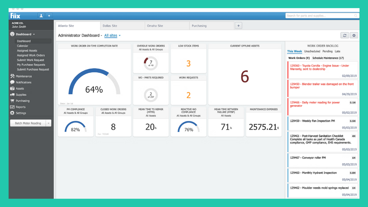 Coast vs. Fiix: A 2026 CMMS Comparison for Maintenance Teams