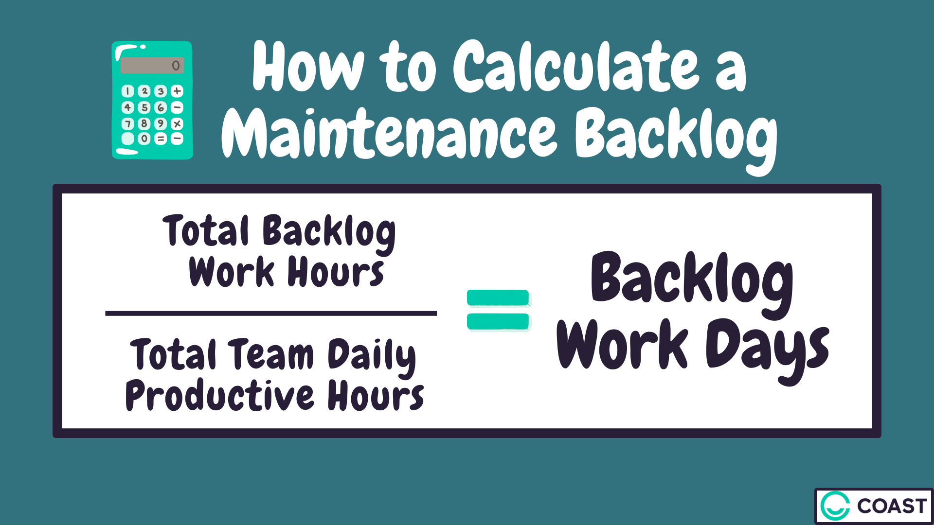 What's an Acceptable Maintenance Backlog? (And How to Tackle It)