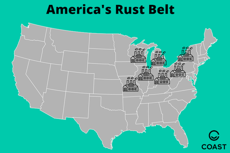 Manufacturing Belt: From Rust Belt Past to Industry 4.0 Future