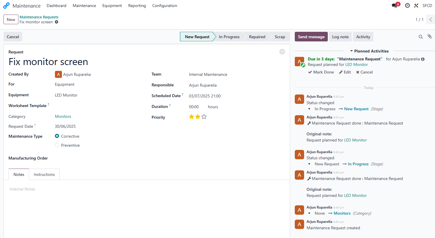 Honest Odoo Review: Is Odoo Maintenance a Good CMMS?