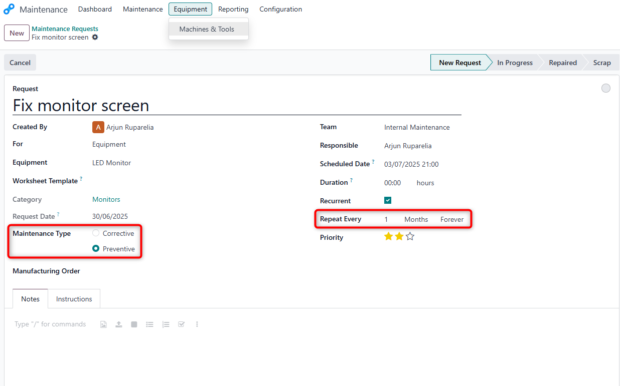 Honest Odoo Review: Is Odoo Maintenance a Good CMMS?